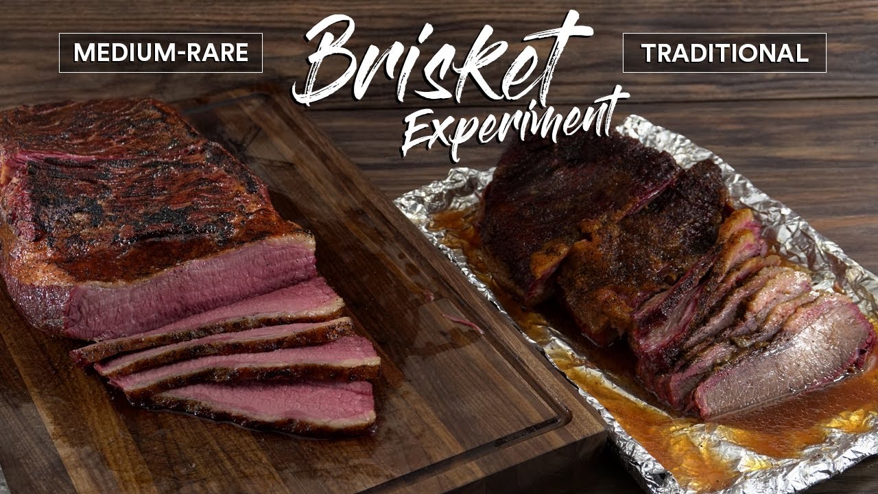 Can I cook beef brisket rare?