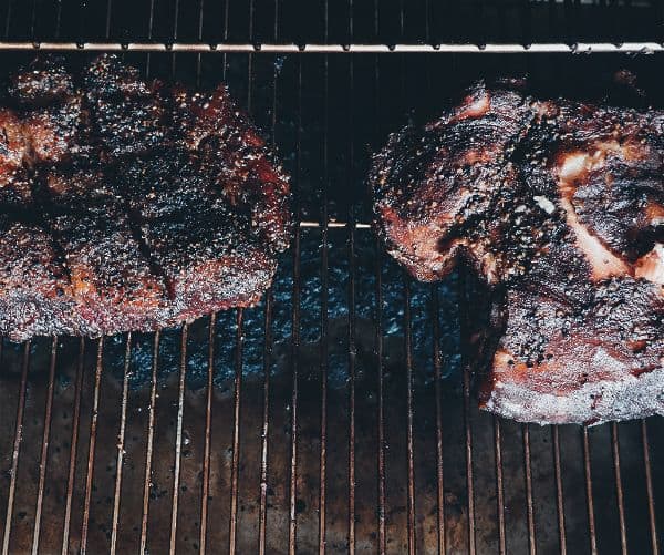 Can I cut brisket in half to fit in smoker?