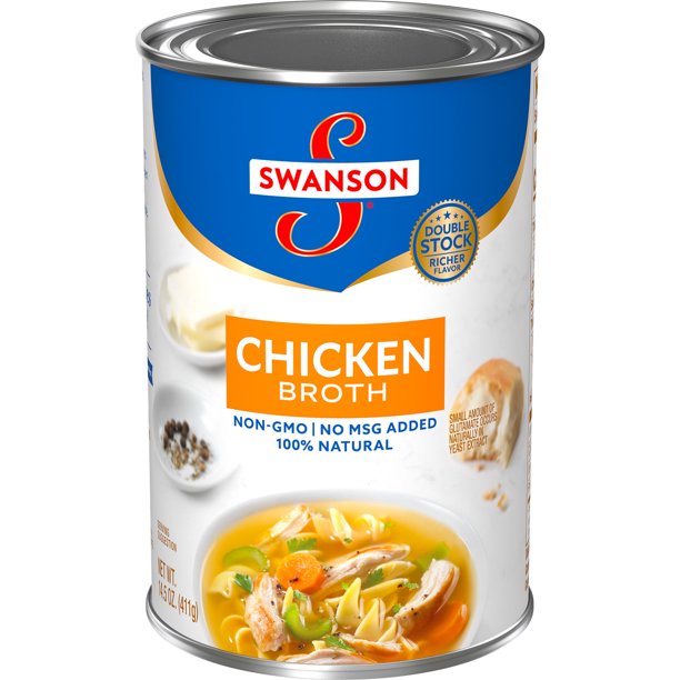 Can I drink a can of chicken broth?