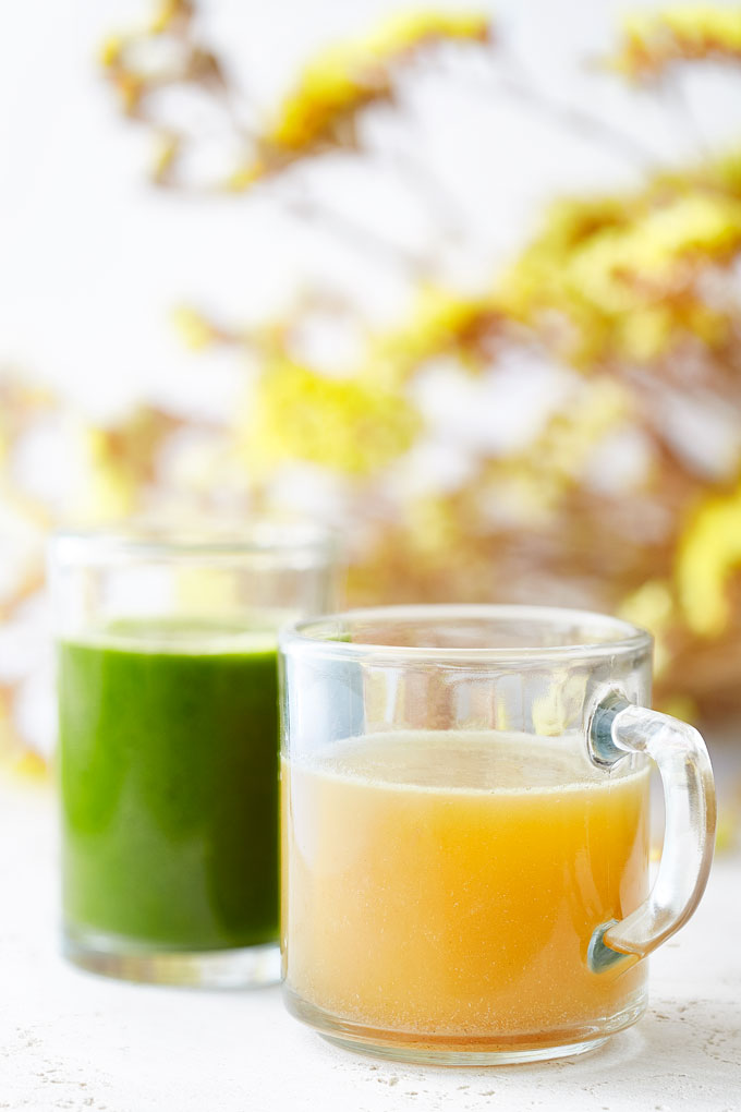 Can I drink bone broth on a juice cleanse?
