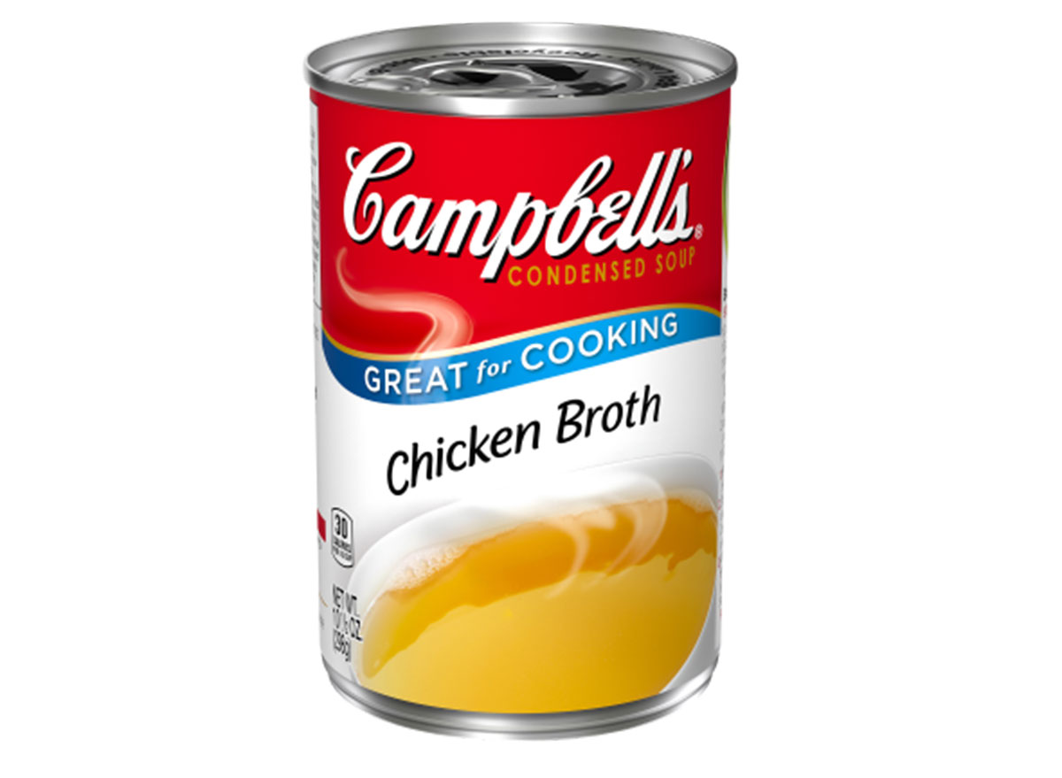 Can I drink canned chicken broth?