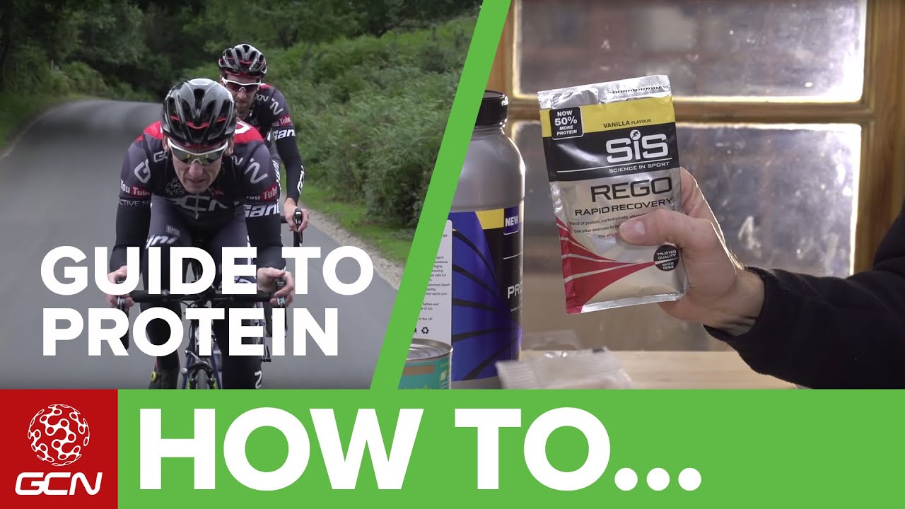 Can I drink protein while cycling?