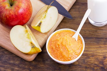 Can I eat applesauce before a colonoscopy?