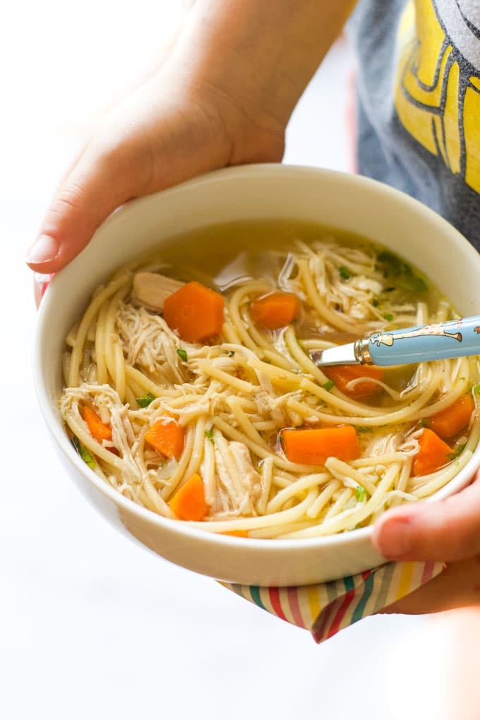 Can I eat chicken noodle soup 3 days before a colonoscopy?