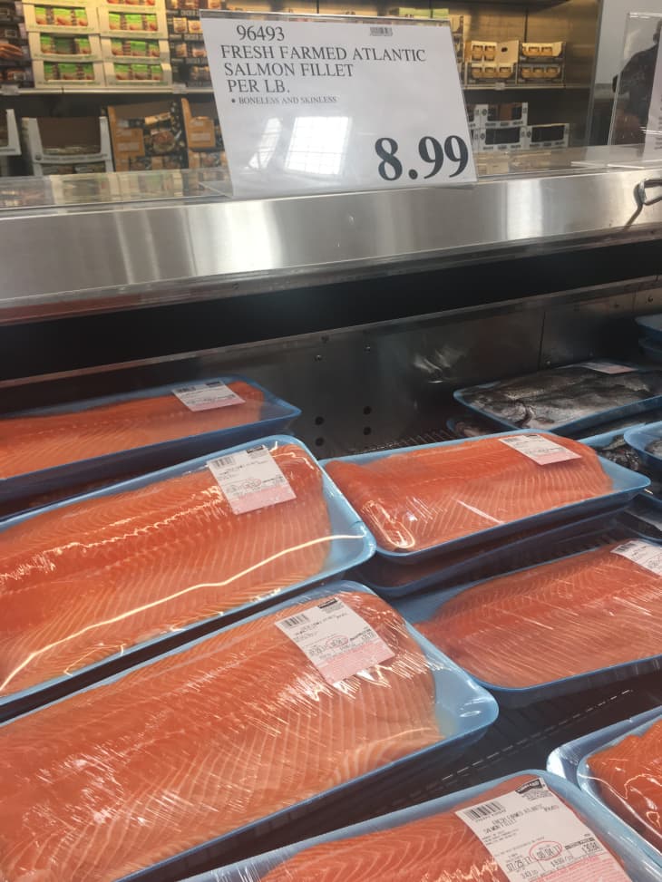 Can I eat Costco salmon as sashimi?
