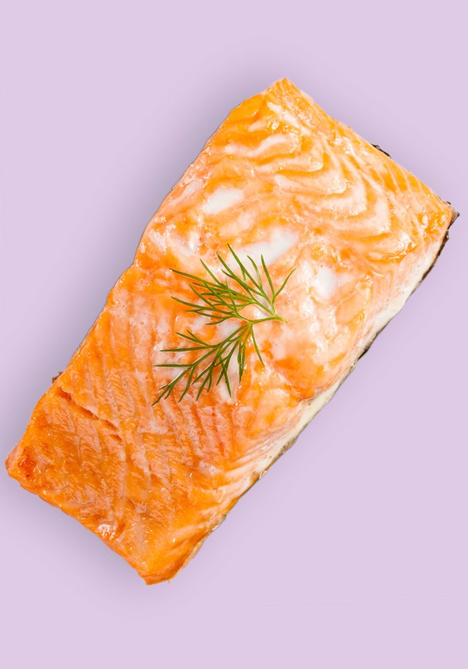 Can I eat salmon when bloated?