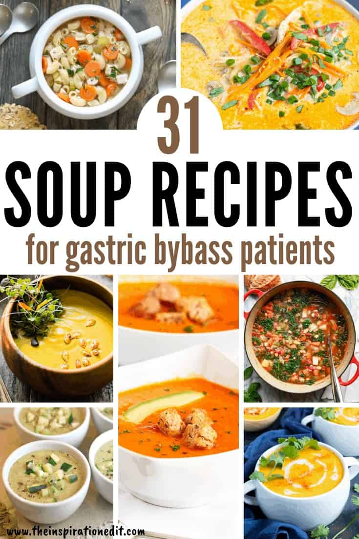 Can I eat soup after gastric bypass?