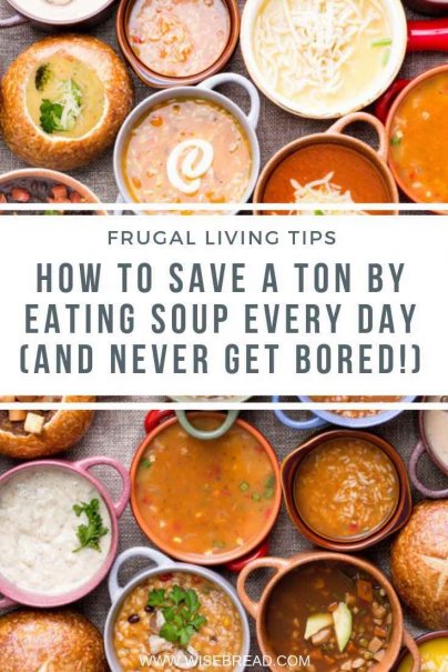 Can I eat soup for lunch every day?