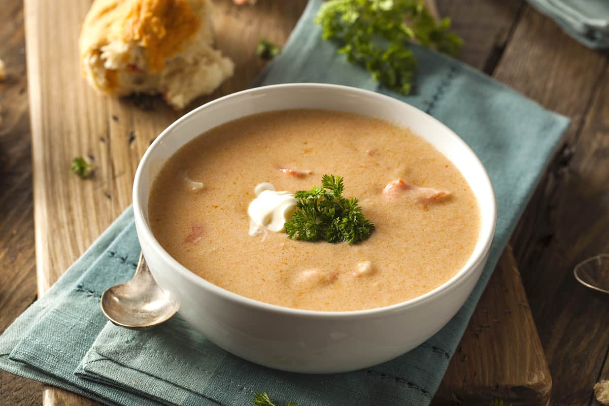 Can I freeze homemade seafood bisque?