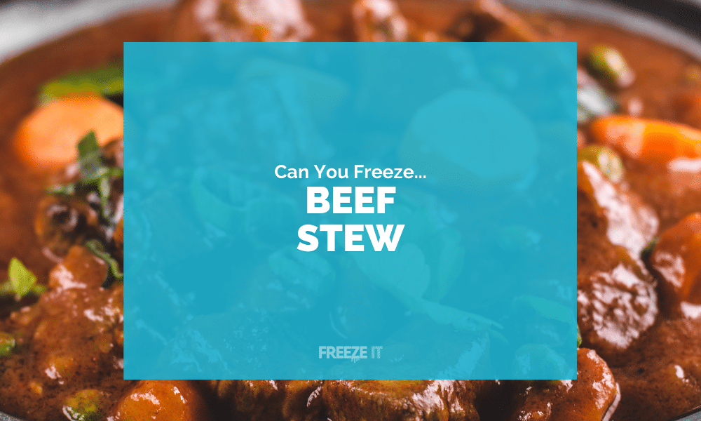 Can I freeze homemade stew?