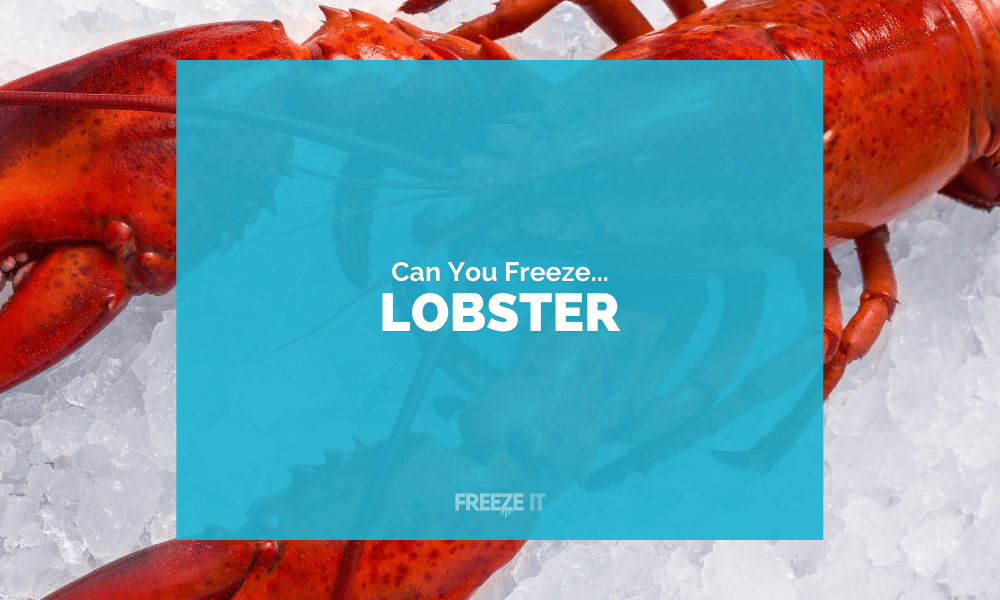 Can I freeze lobster shells to use later?