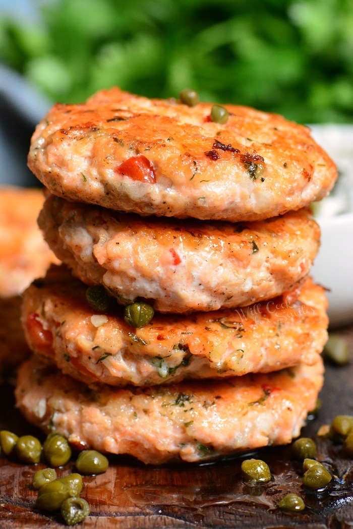 Can I freeze salmon patties before cooking?