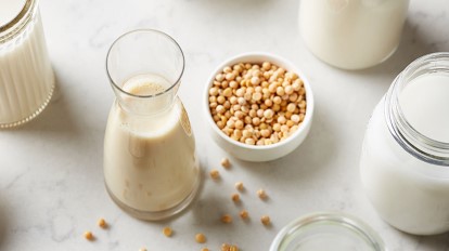 Can I give my 1 year old soy milk instead of whole milk?