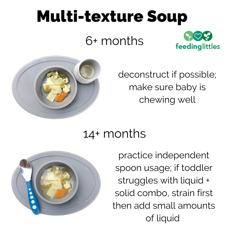 Can I give my toddler soup?