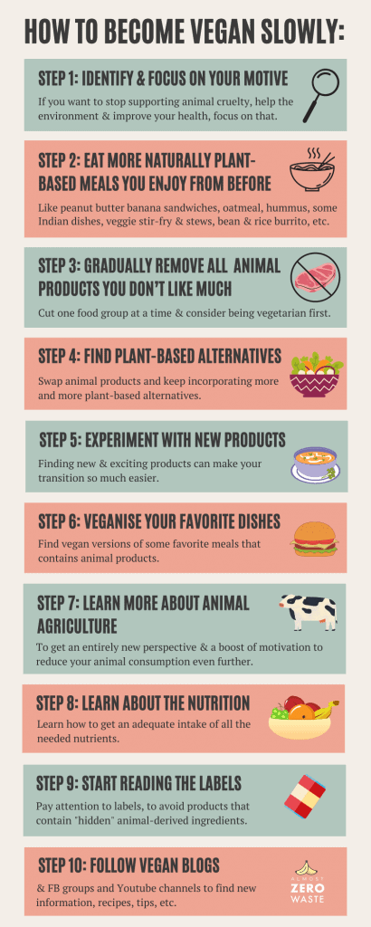 Can I gradually go vegan?