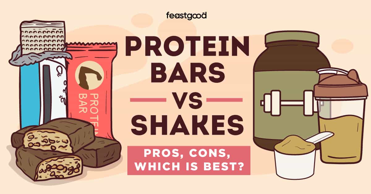 Can I have a protein bar and shake after workout?