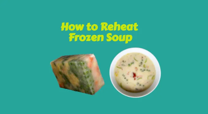 Can I heat frozen soup on the stove?