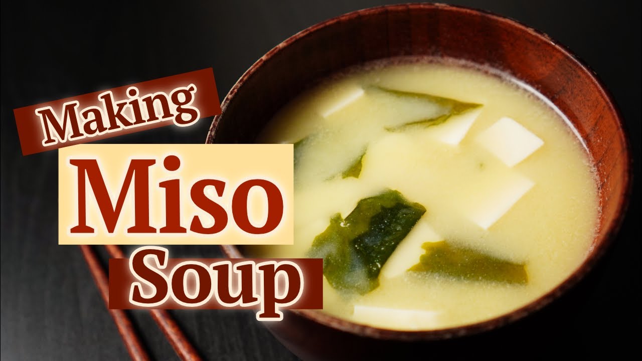 Can I just add miso paste to water?