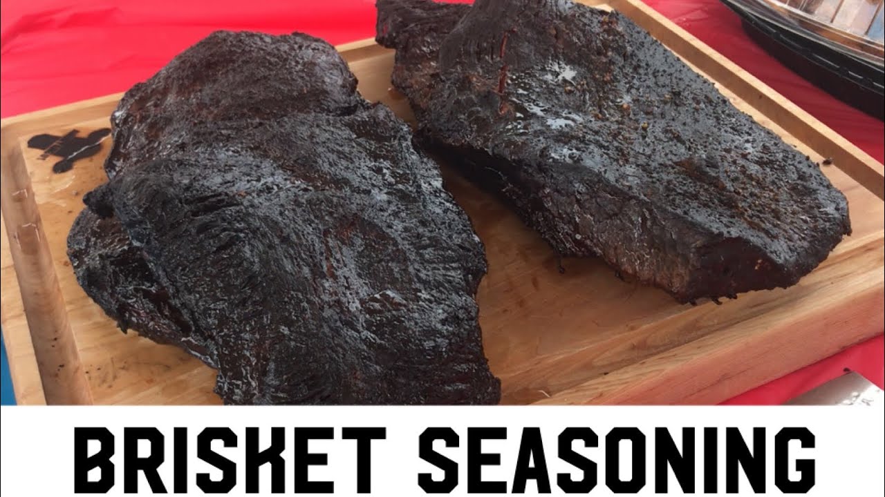 Can I just put salt and pepper on brisket?