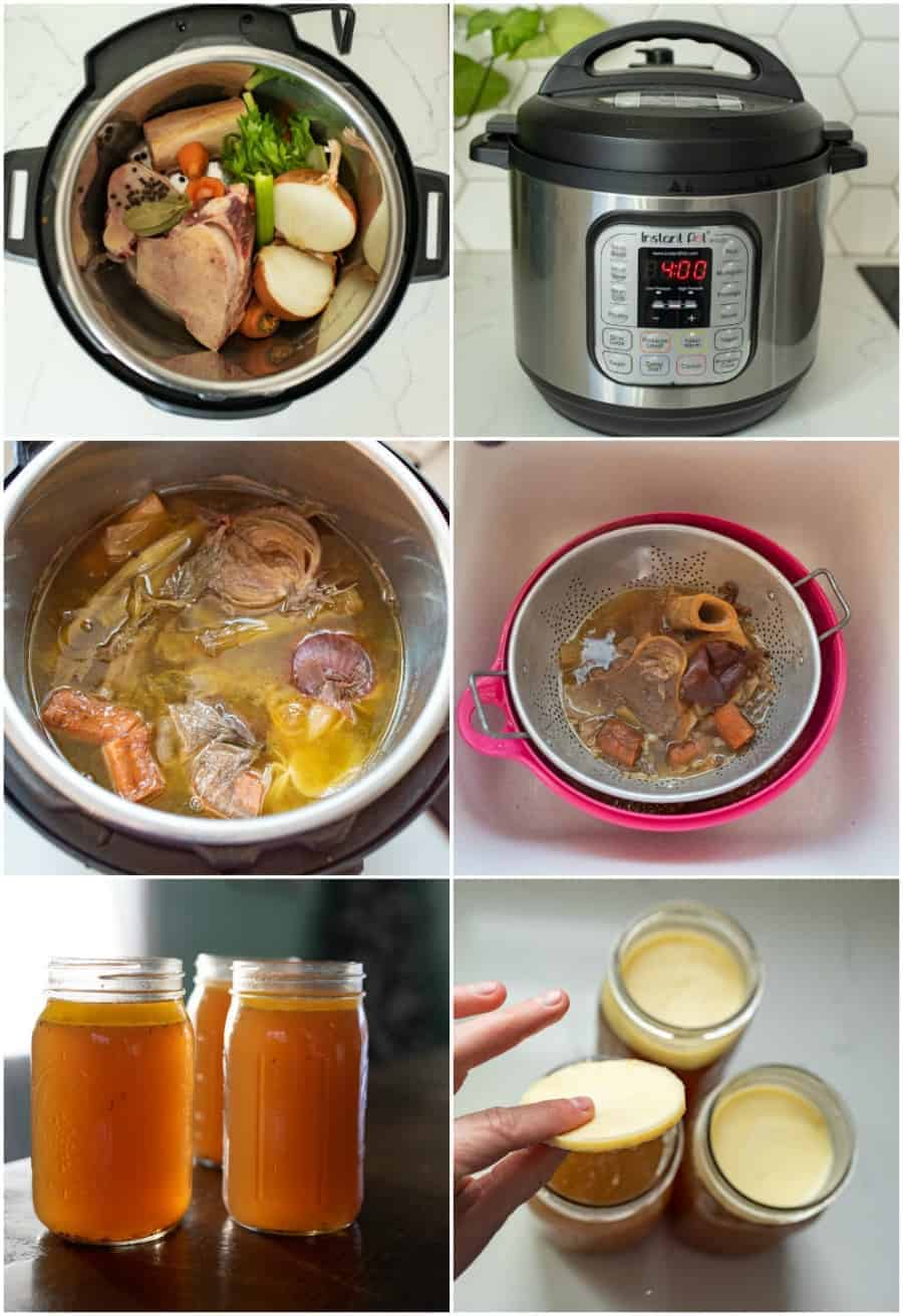 Can I leave bone broth in instant pot overnight?