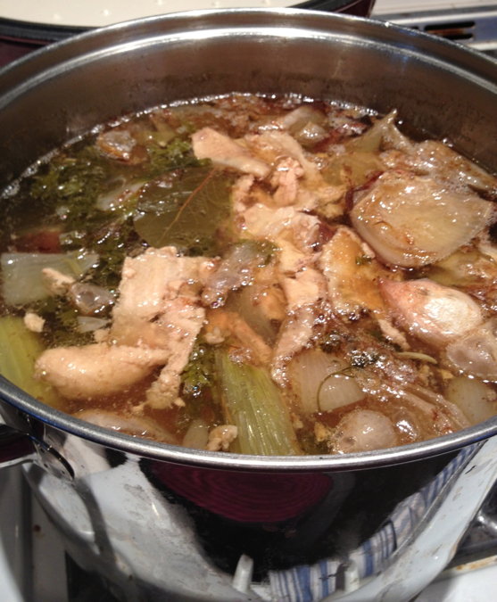 Can I leave stock simmering overnight?