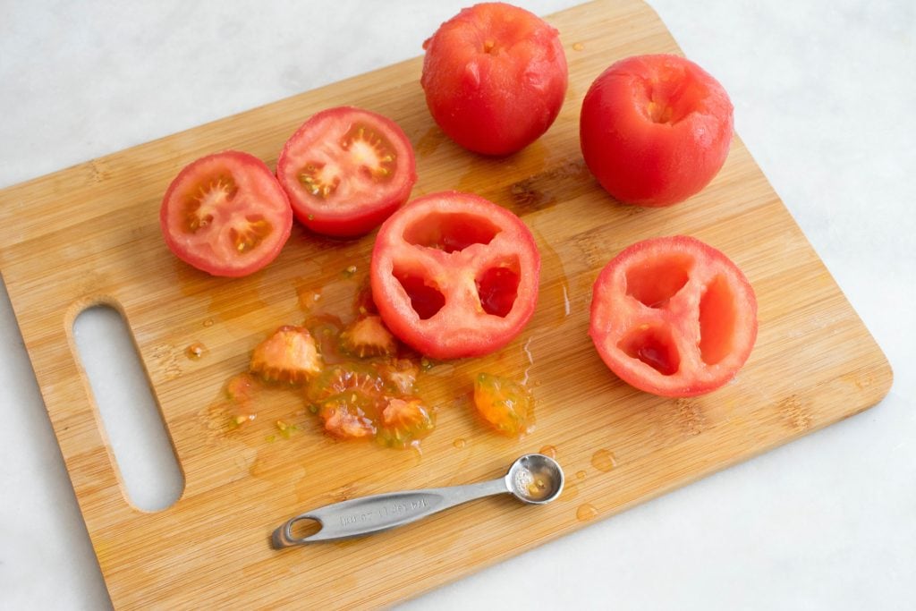 Can I leave the skins on tomatoes when making sauce?