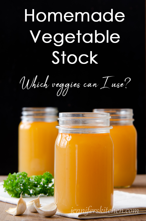 Can I leave vegetables in stock?
