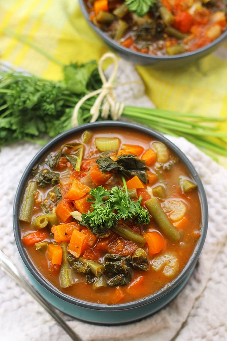 Can I live off vegetable soup?