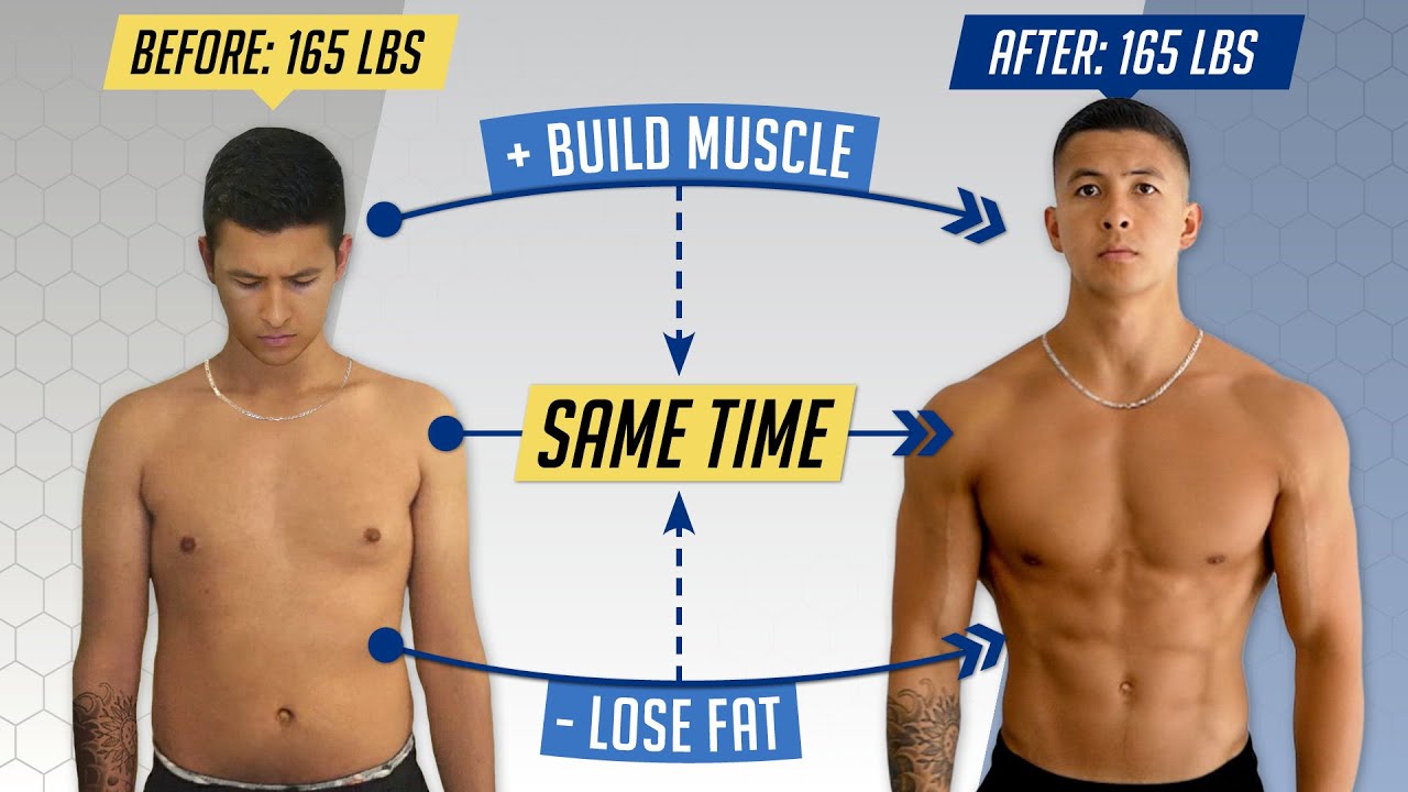 Can I lose fat and gain muscle at the same time?