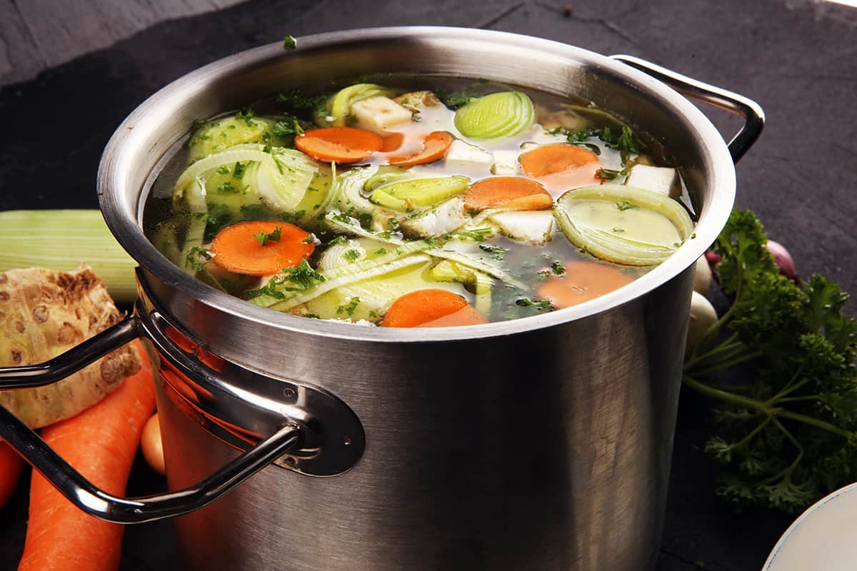 Can I make soup in a stock pot?