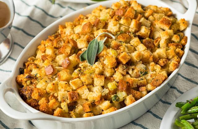 Can I make stuffing ahead and freeze it?