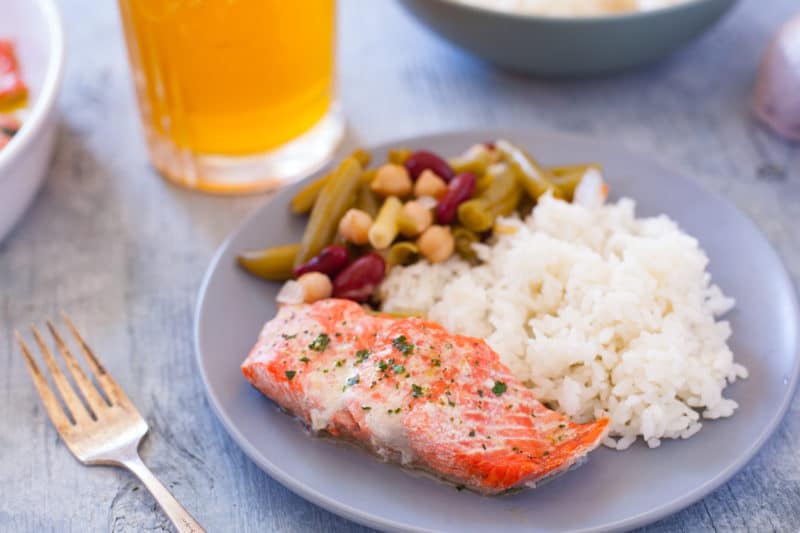 Can I microwave salmon in the office?