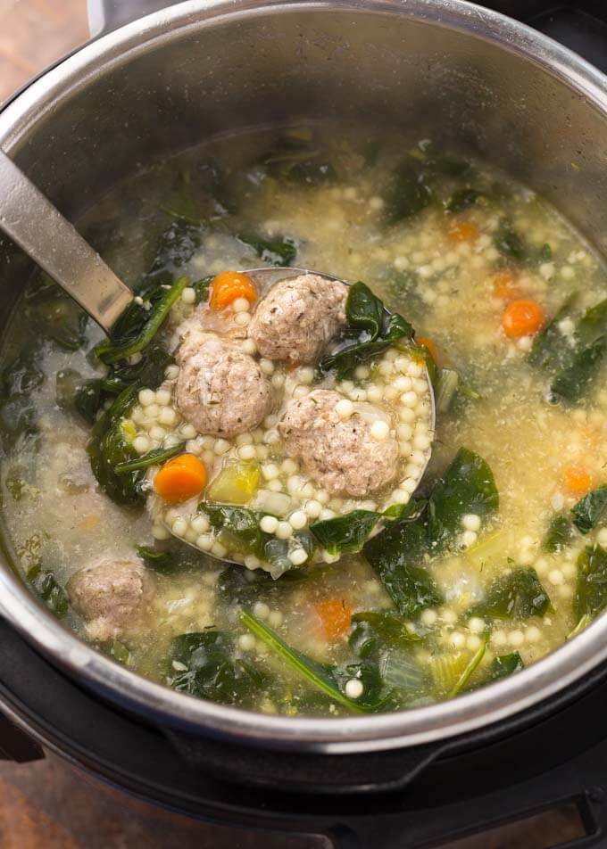 Can I pressure can Italian wedding soup?