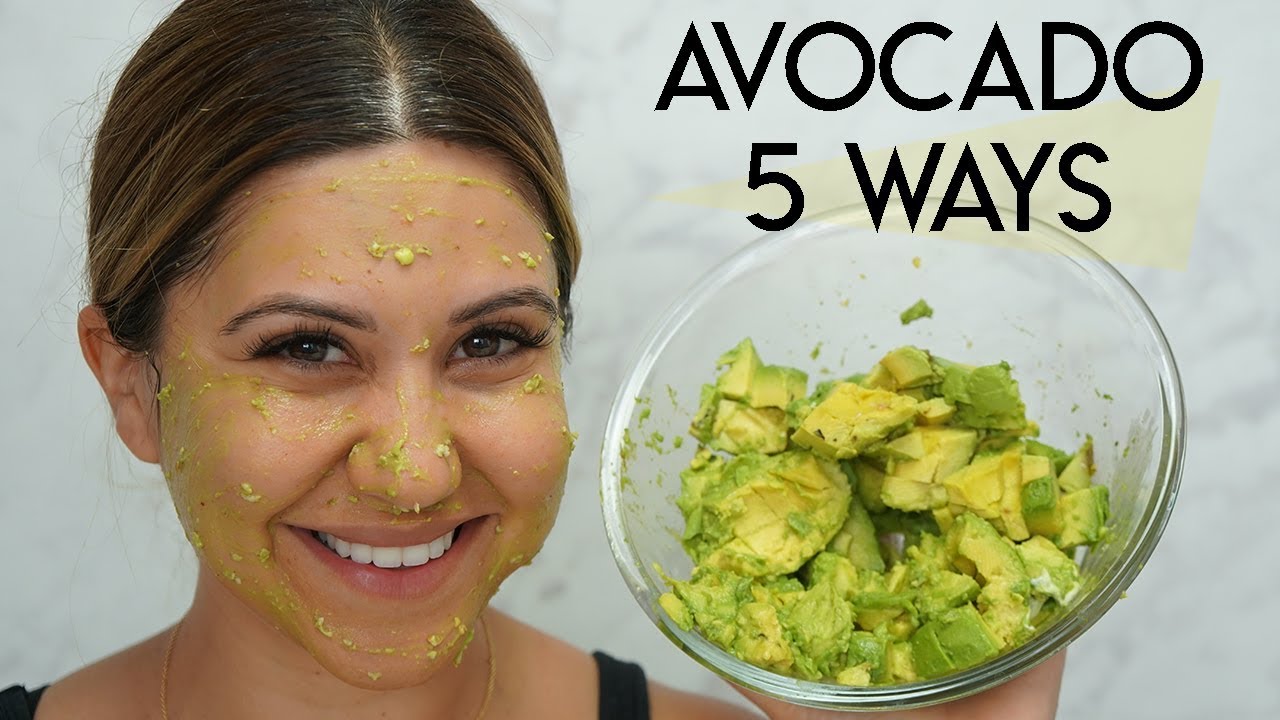 Can I put avocado on my face?