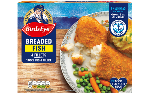 Can I put breadcrumbs on frozen fish?