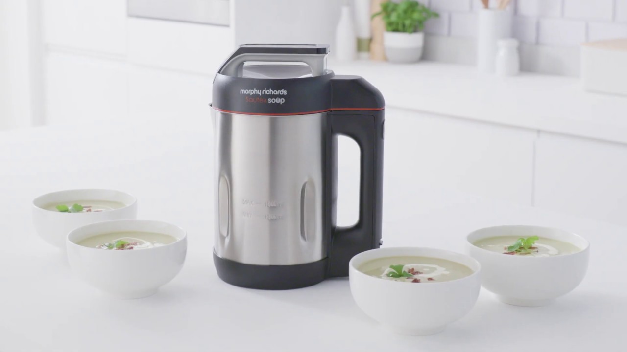 Can I put raw meat in Morphy Richards soup maker?