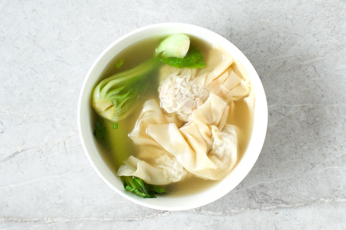 Can I reheat wonton soup?