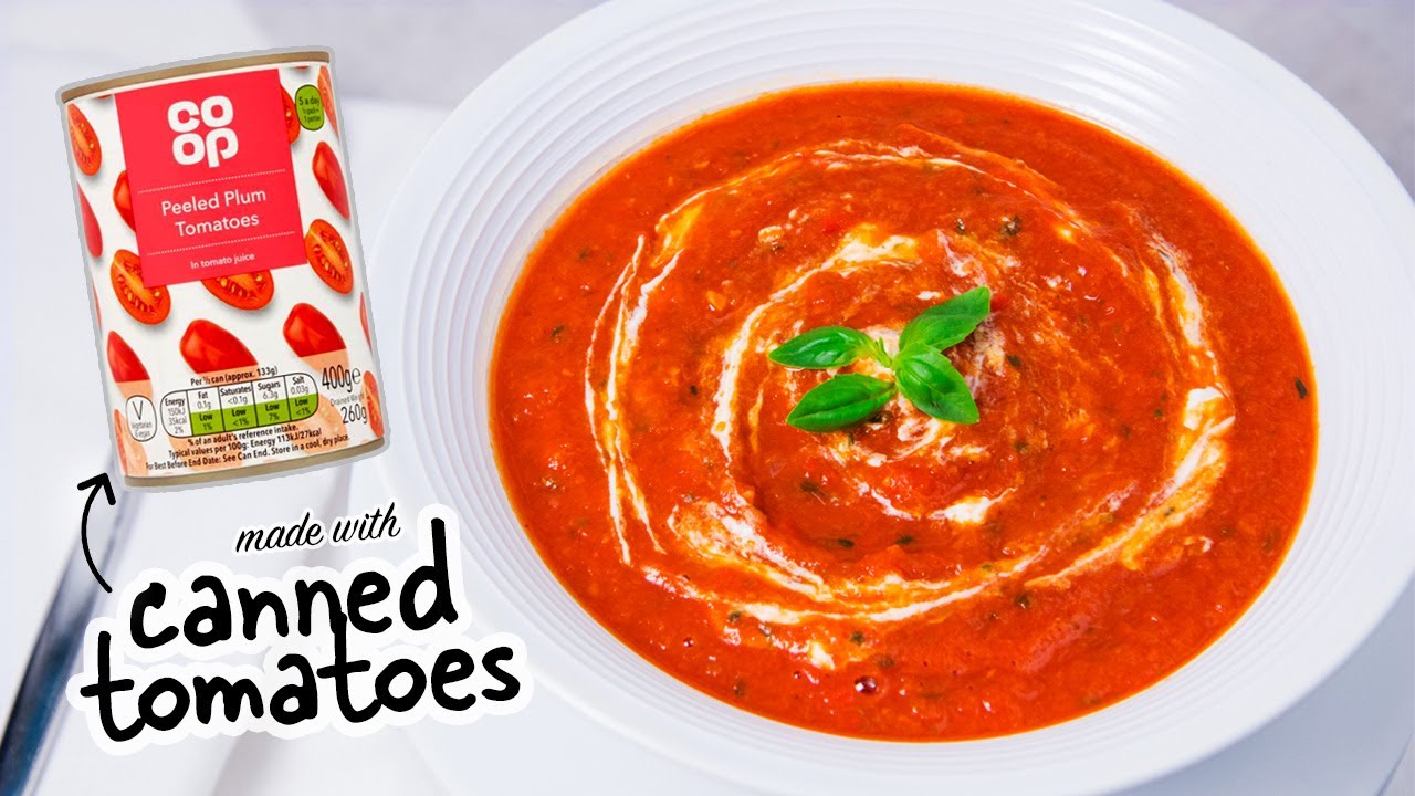 Can I replace canned tomatoes with tomato soup?