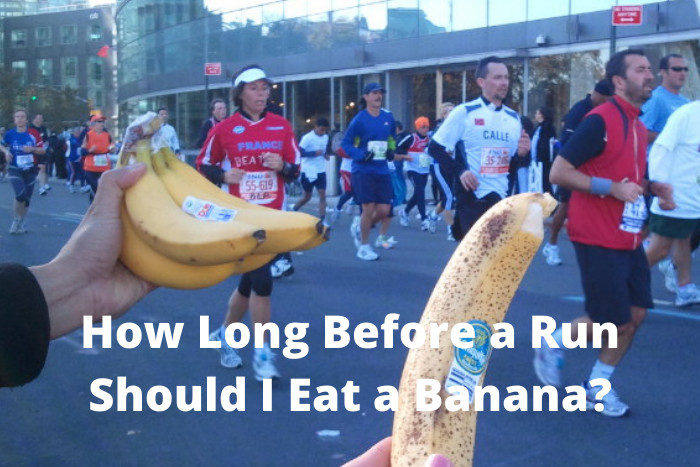 Can I run right after eating a banana?