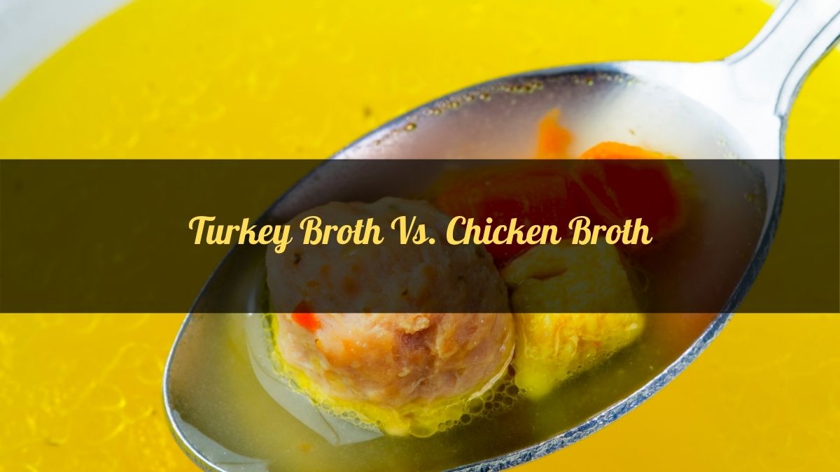 Can I substitute chicken broth for turkey broth?