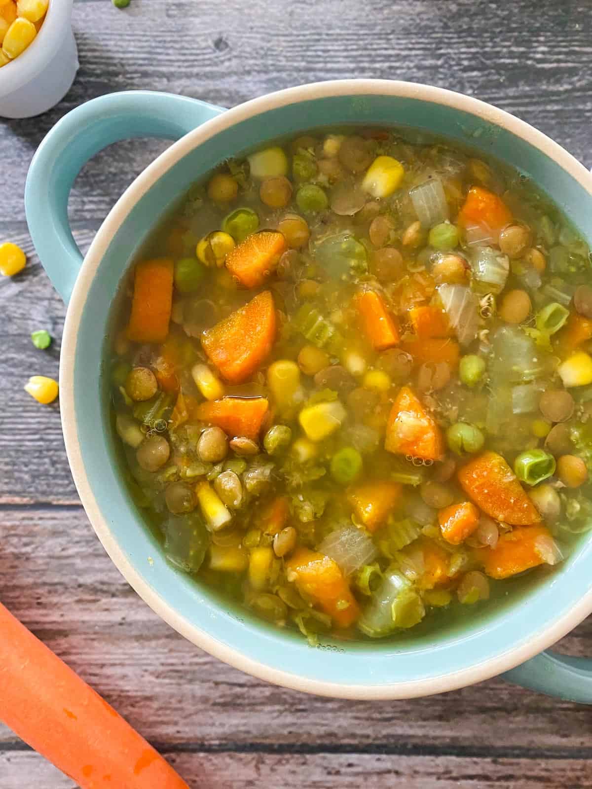 Can I substitute lentils for split peas in soup?