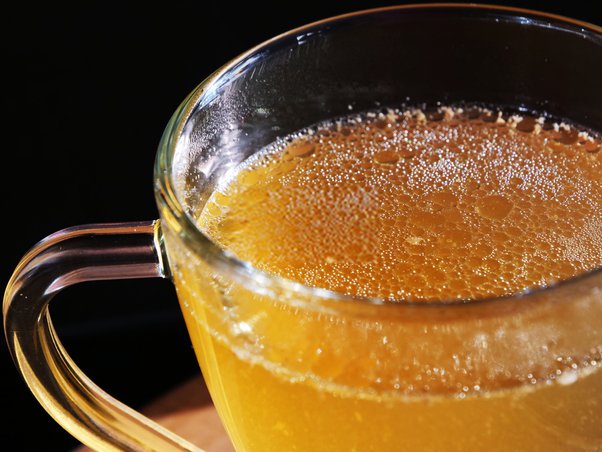 Can I take bone broth at night?