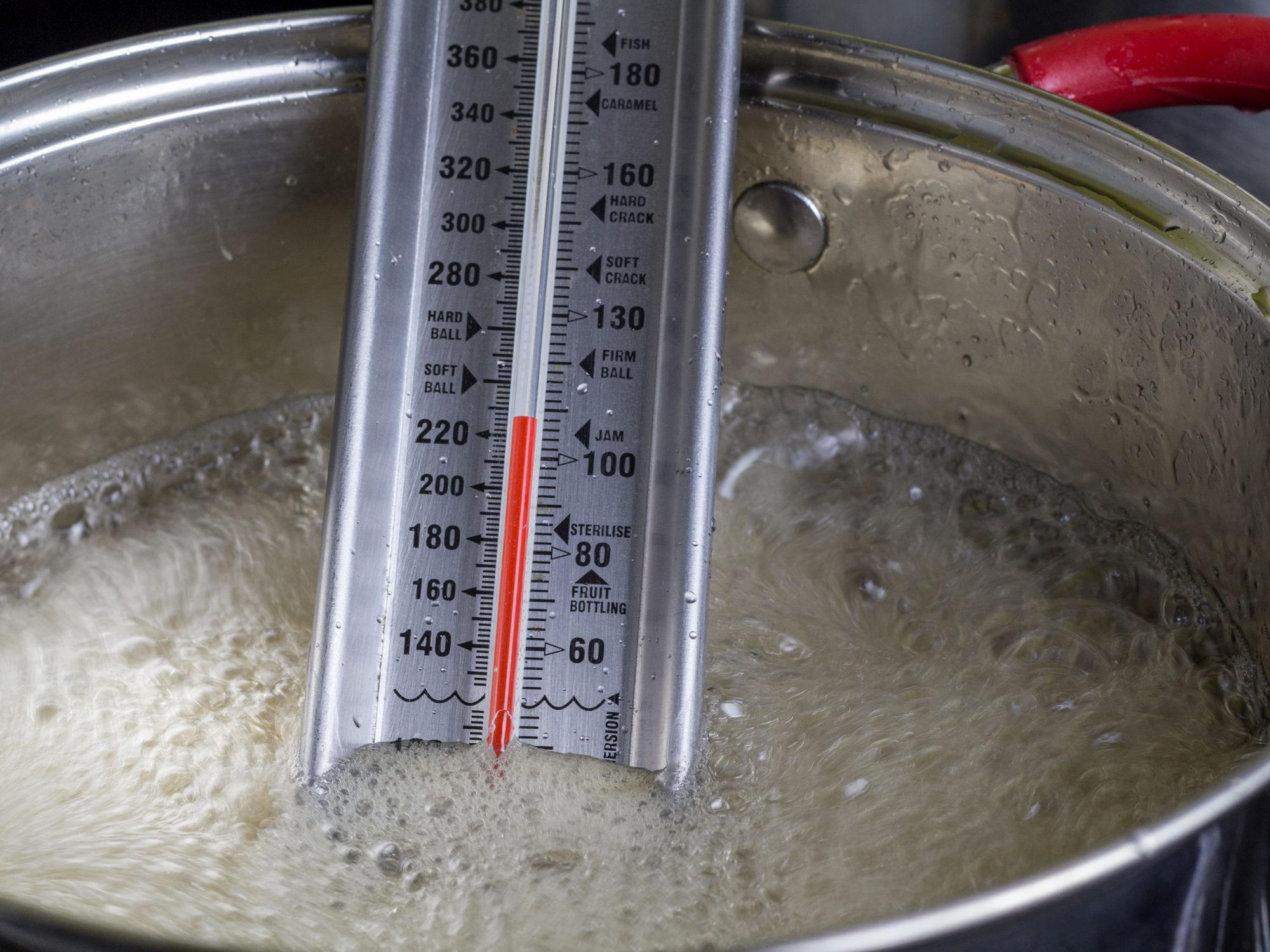 Can I use a meat thermometer if I don't have a candy thermometer?