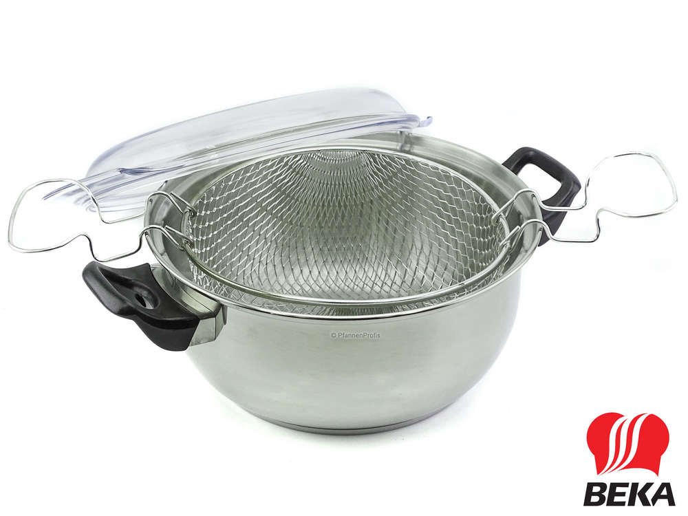 Can I use a stainless steel pot for deep-frying?