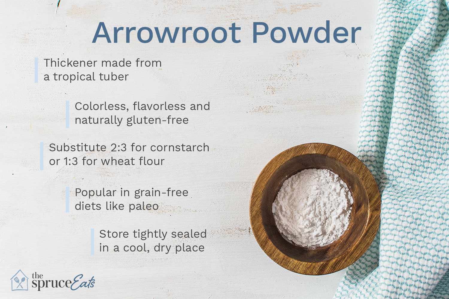 Can I use arrowroot as a thickener?