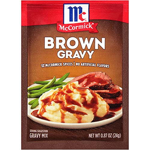 Can I use au jus instead of brown gravy?