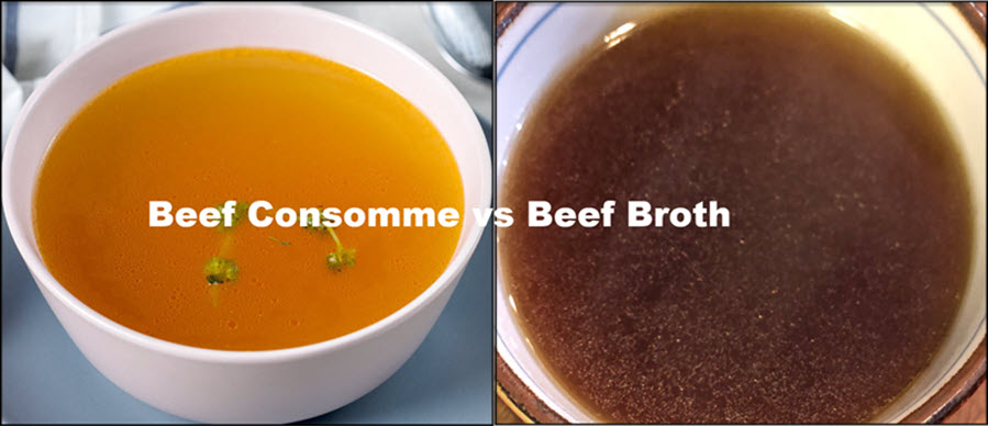 Can I use beef consomme for beef broth?