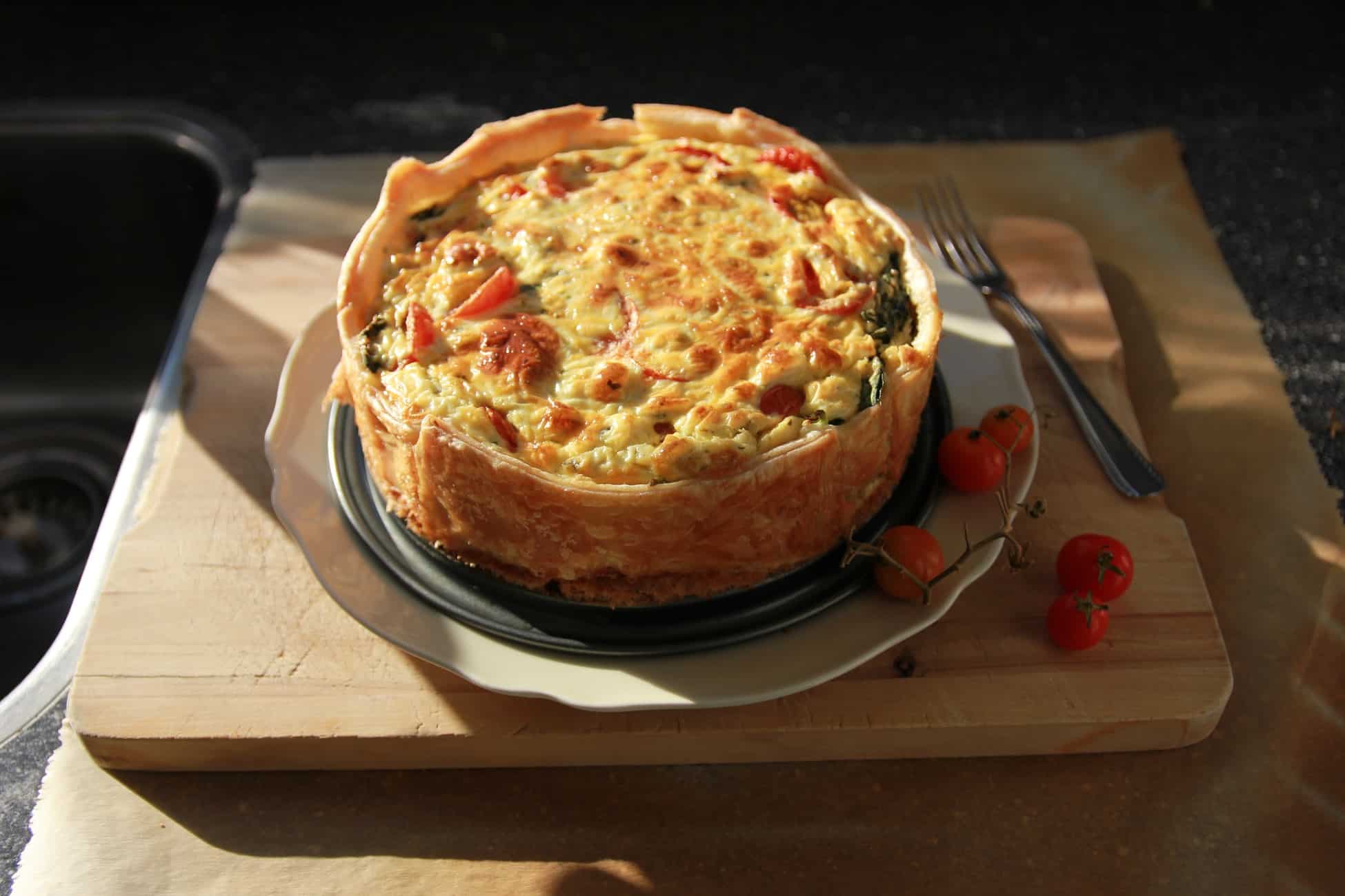 Can I use cheddar instead of Gruyere in quiche?