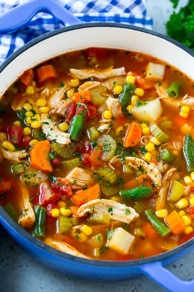 Can I use chicken stock instead of vegetable in soup?