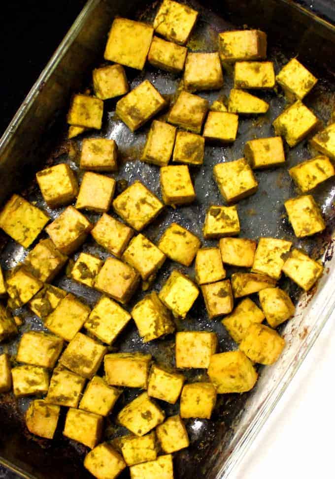 Can I use cooked tofu in other Indian dishes?
